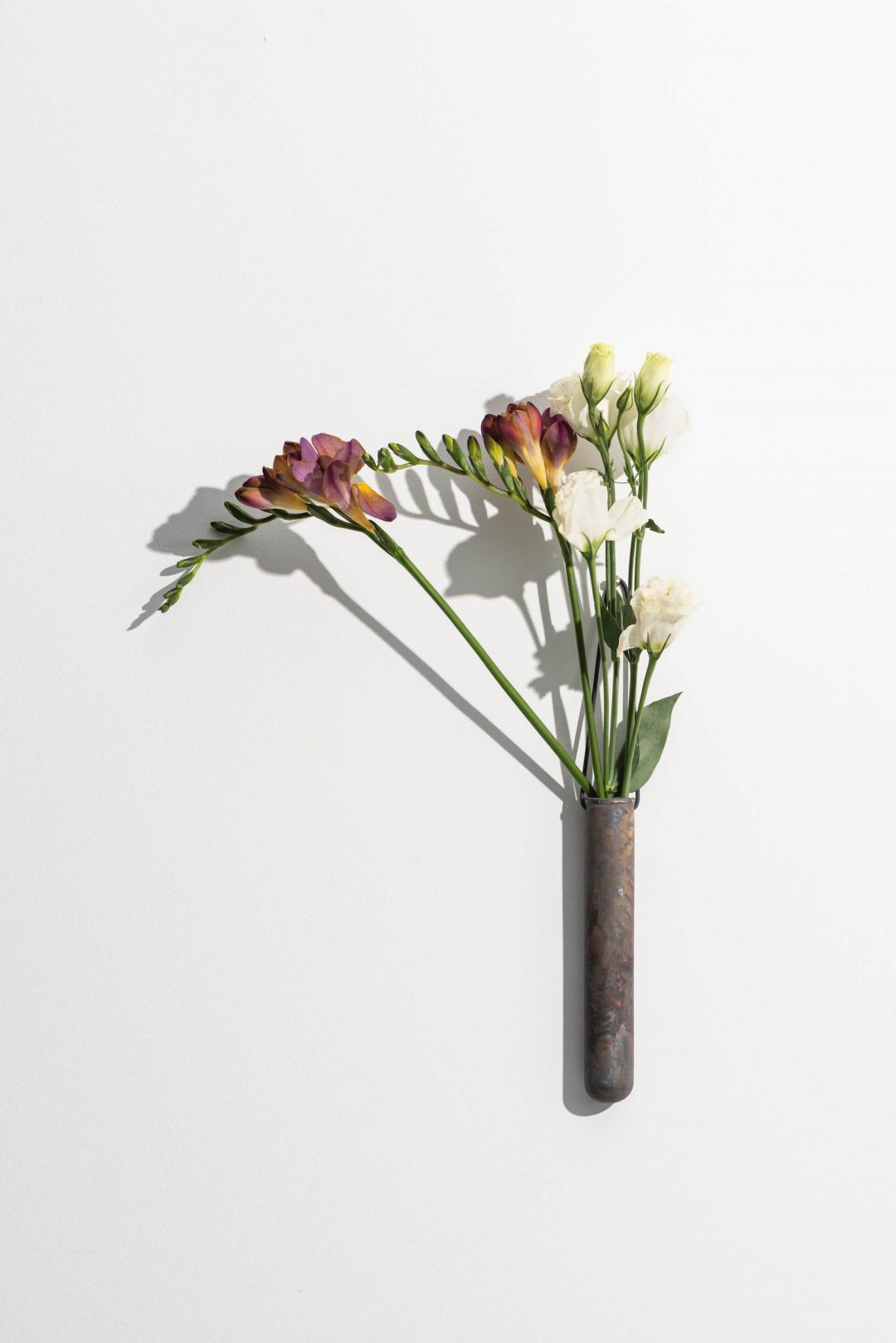 Hanging test tube vase · Elisa Bartels Black Fire Ceramics